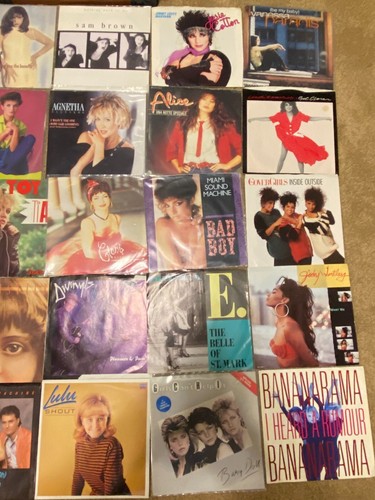 (Lot of 35) Cathy Dennis/ Saint/Fiona + - 45rpm & Picture Slv 80s Ex+/N ...