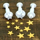 15 Piece Stacking Christmas Cookie Tree Cutter Set Holiday 10 Star ...