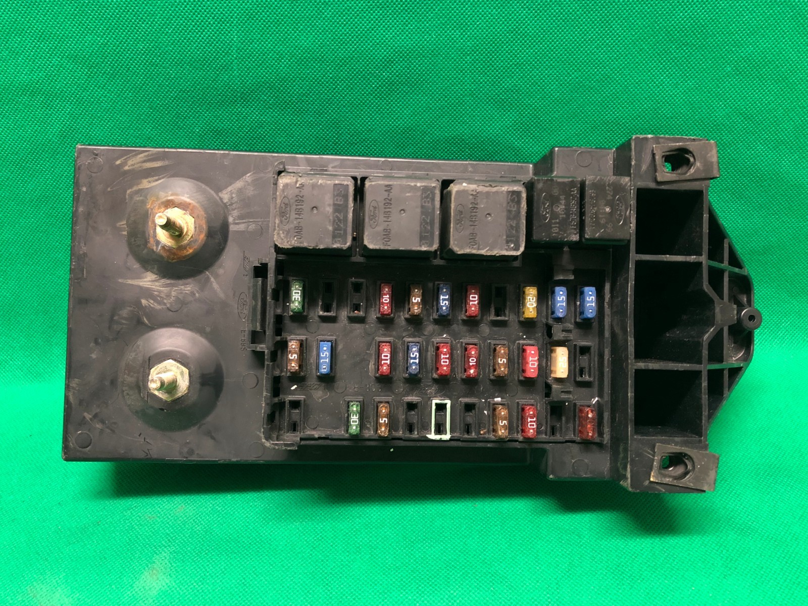 00 2000 FORD EXCURSION INTERIOR DASH FUSE BOX RELAY FUSEBOX YC3T-14A067 ...