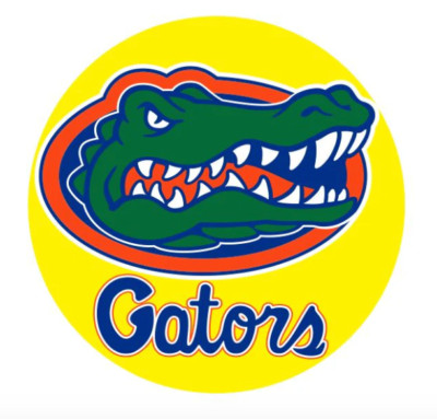 5" florida gators text bumper sticker decal usa made | eBay