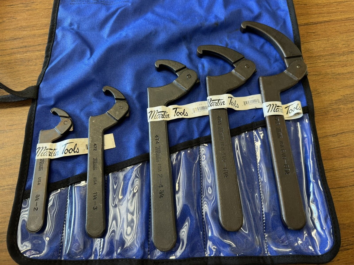 Hook Spanner Wrench Style Martin Tools Adjustable Hook Spanner Wrench