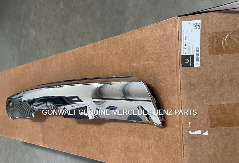 2020-2021 Mercedes-Benz GLE350 GLE450 Rear Bumper Center Trim ...