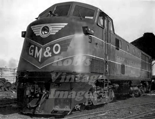 GMO Railroad photo Ingalls 4-S Locomotive Gulf Mobile Ohio Railroad ...