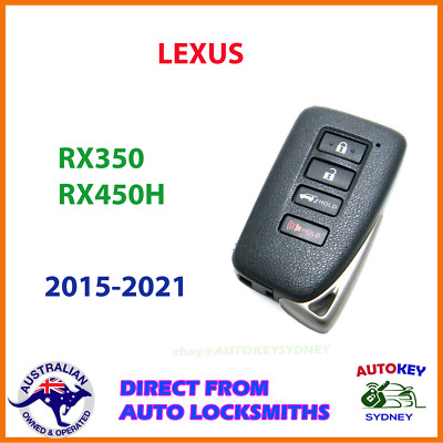 Suits Lexus RX RX300 RX350 RX450h Smart Key 2016 2017 2018 2019 2020 ...