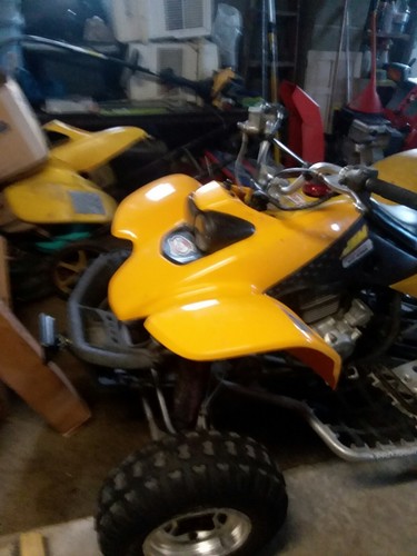Honda TRX 400 400ex Front Plastic Fender Fenders Yellow for sale online ...