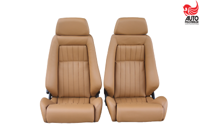 2 Recaro specialist L Leather Mercedes DATE NEW sourced Whistles R107 ...