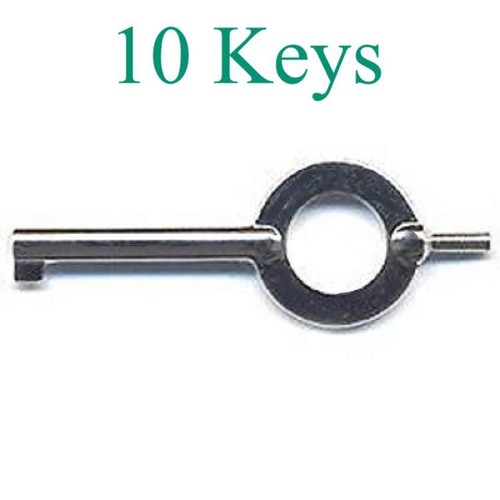 10 Handcuff Keys for Peerless Smith Wesson S&W ASP CTS Hiatt Chicago ...