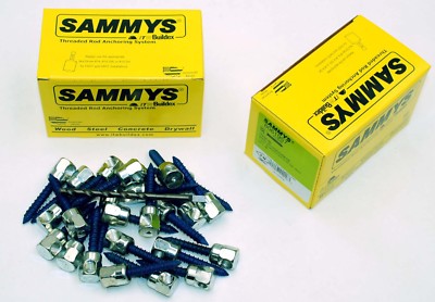 (25) Sammys Sidewinder 3/8-16 x 1-3/4 Threaded Rod Hanger for Concrete ...