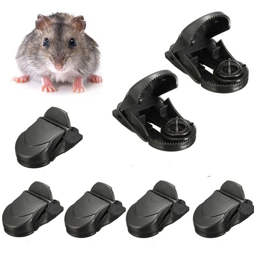 Bait Snap Spring Rodent Catcher Mice Clip Mousetrap Rat Catching Mouse ...