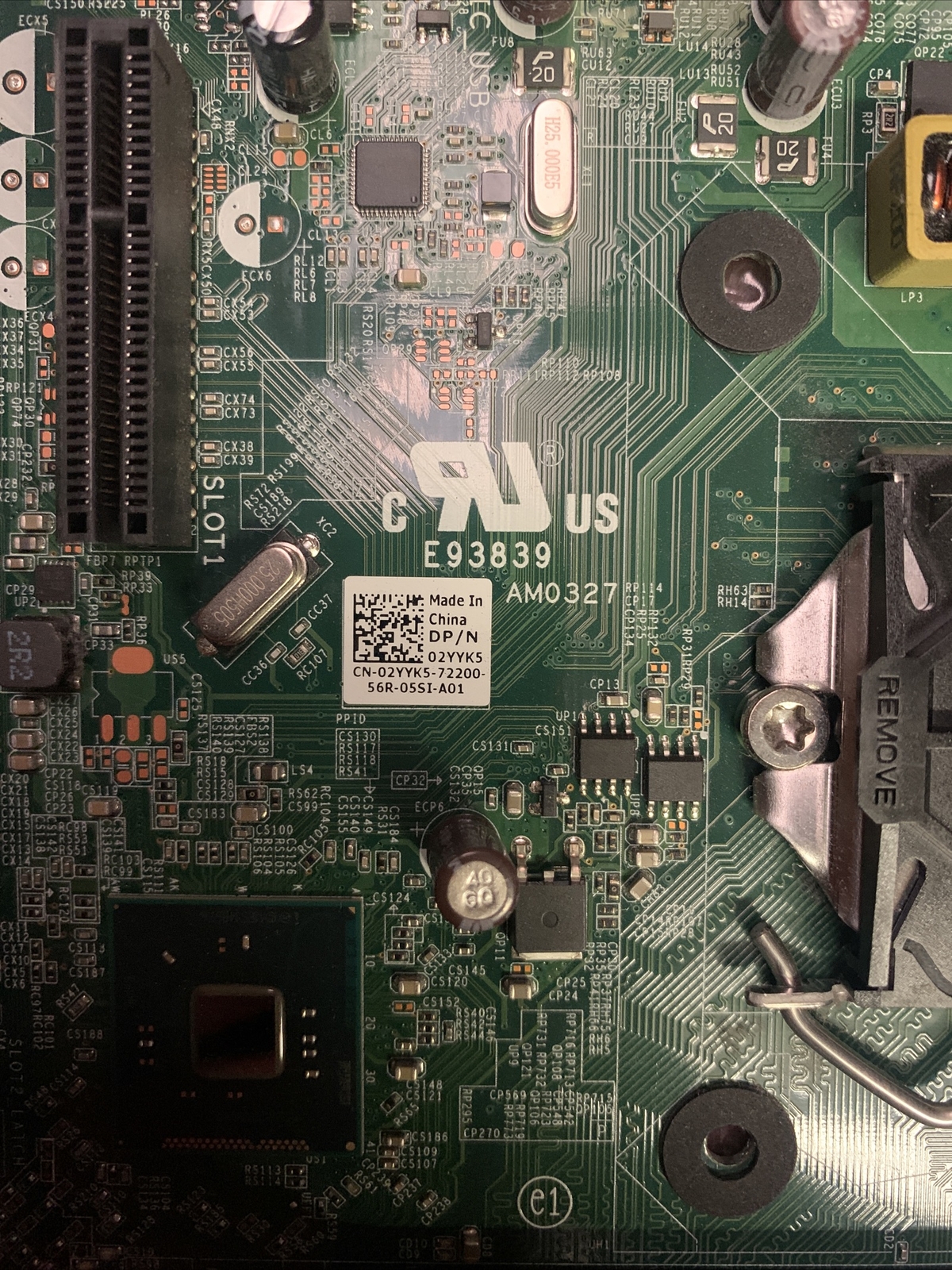 **Dell OptiPlex 7020 Desktop Motherboard LGA 1150/Socket H3 DDR3 02YYK5 ...