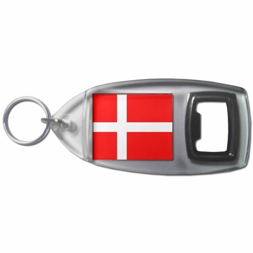 Denmark Flag Bottle Opener Key Ring Plastic (97mm x 47mm) | eBay