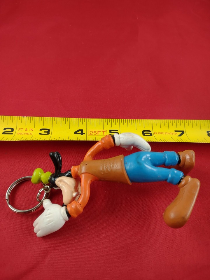 Vintage Disney GOOFY Keychain Key Ring Chain Fob Hangtag *139-F | eBay