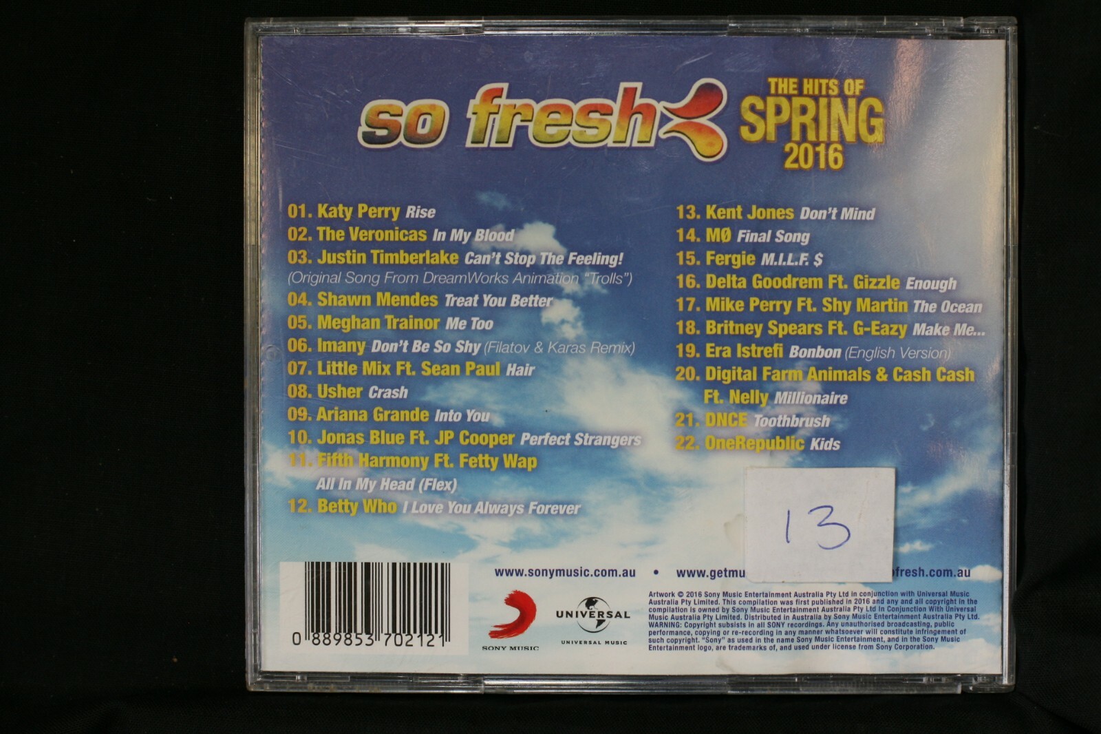 So Fresh The Hits Of Spring 2016 - CD (C952) | eBay