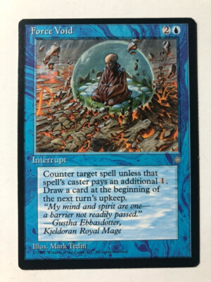 1x Force Void 1995 Ice Age Magic Cards, FREE SHIPPING | eBay