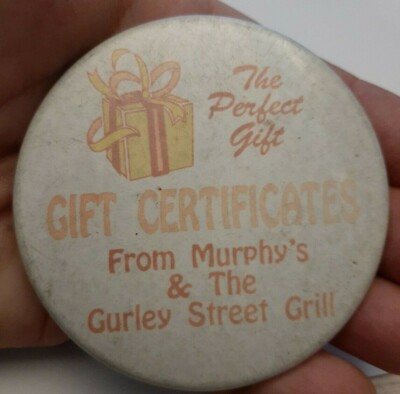 PKMS Murphy's & Gurley Street Grill 3" Pinback | eBay
