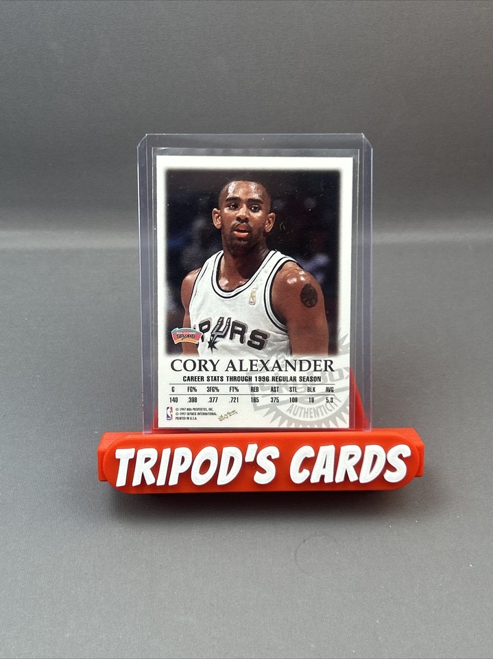 1997 Skybox Autographics Cory Alexander On Card Auto Autograph San ...