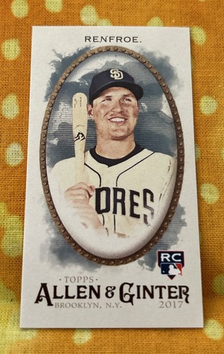 2017 Topps Allen and Ginter Mini A and G Back #285 Hunter Renfroe | eBay