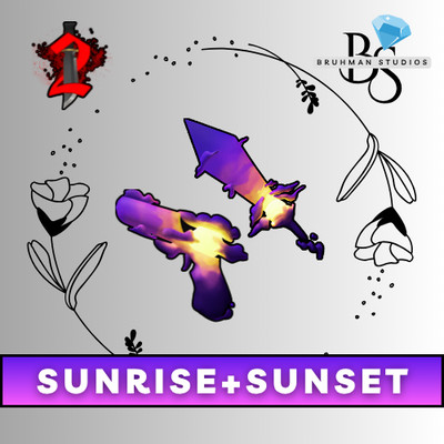 LIMITED🚨| Roblox | Murder Mystery 2 | MM2 | Godly Set Sunrise + Sunset ...