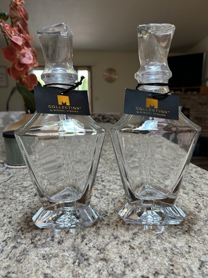 2 Crystal Decanturs. Michael Strahan Collection | eBay