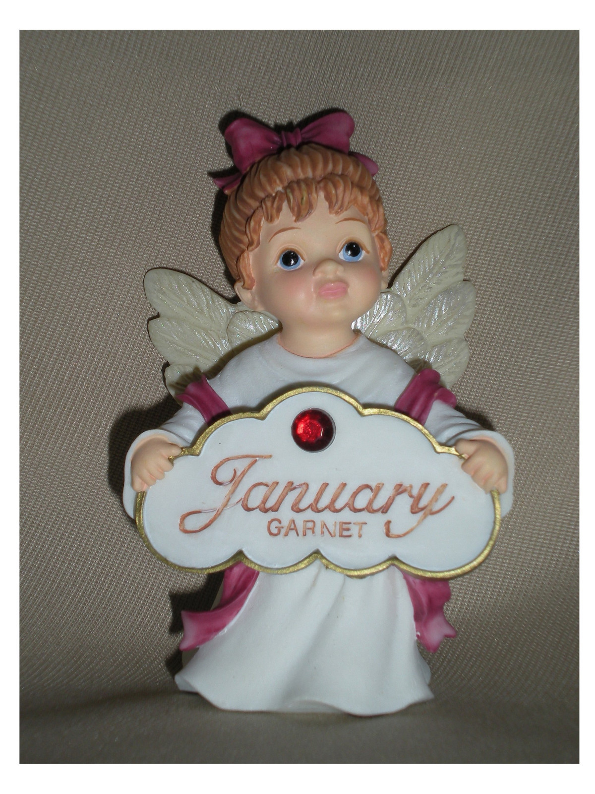 BIRTHSTONE ANGEL FIGURINES - SET OF 12 PIECES - 1 OF EACH MONTH | eBay