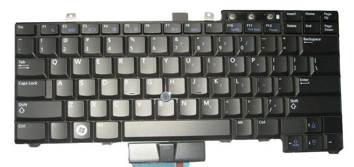 Genuine Dell Latitude E6400 E6410 E6500 E5510 E6510 Keyboard UK717 | eBay