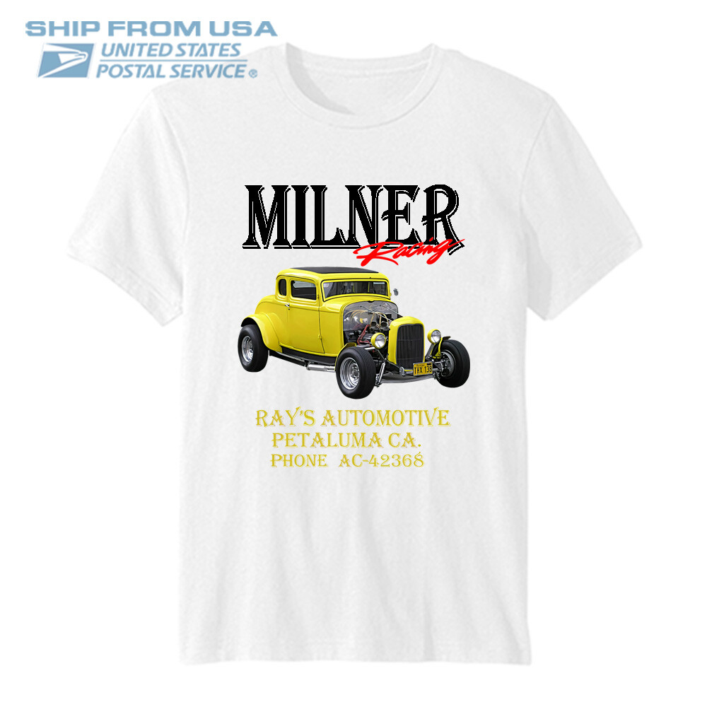 Milner's '32 Deuce Coupe American Graffiti RACING men's t-shirt S-5XL ...