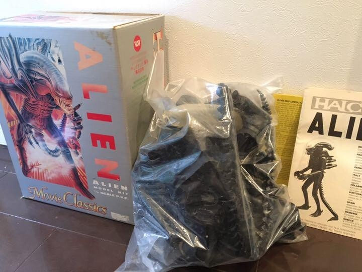 ALIEN HALCYON NOSTROMO Space Jockey Model Kit Movie Classics Special ...