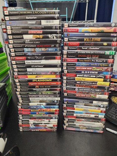 Lot of 67 Sony PlayStation 2 PS2 Games | eBay