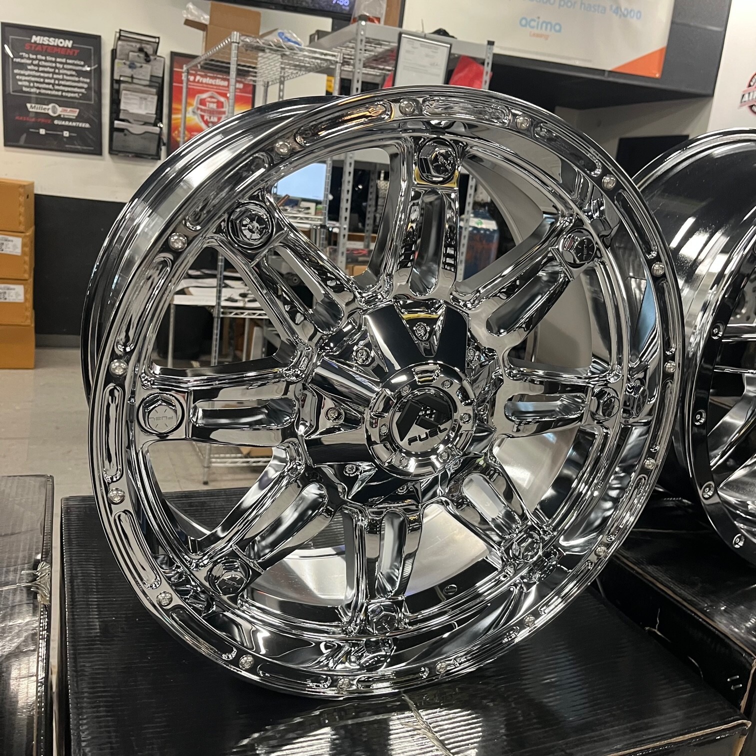 4 New Fuel D530 Hostage 20" Chrome 6x135 6x5.5 20x9 Wheels Rims Chevy ...