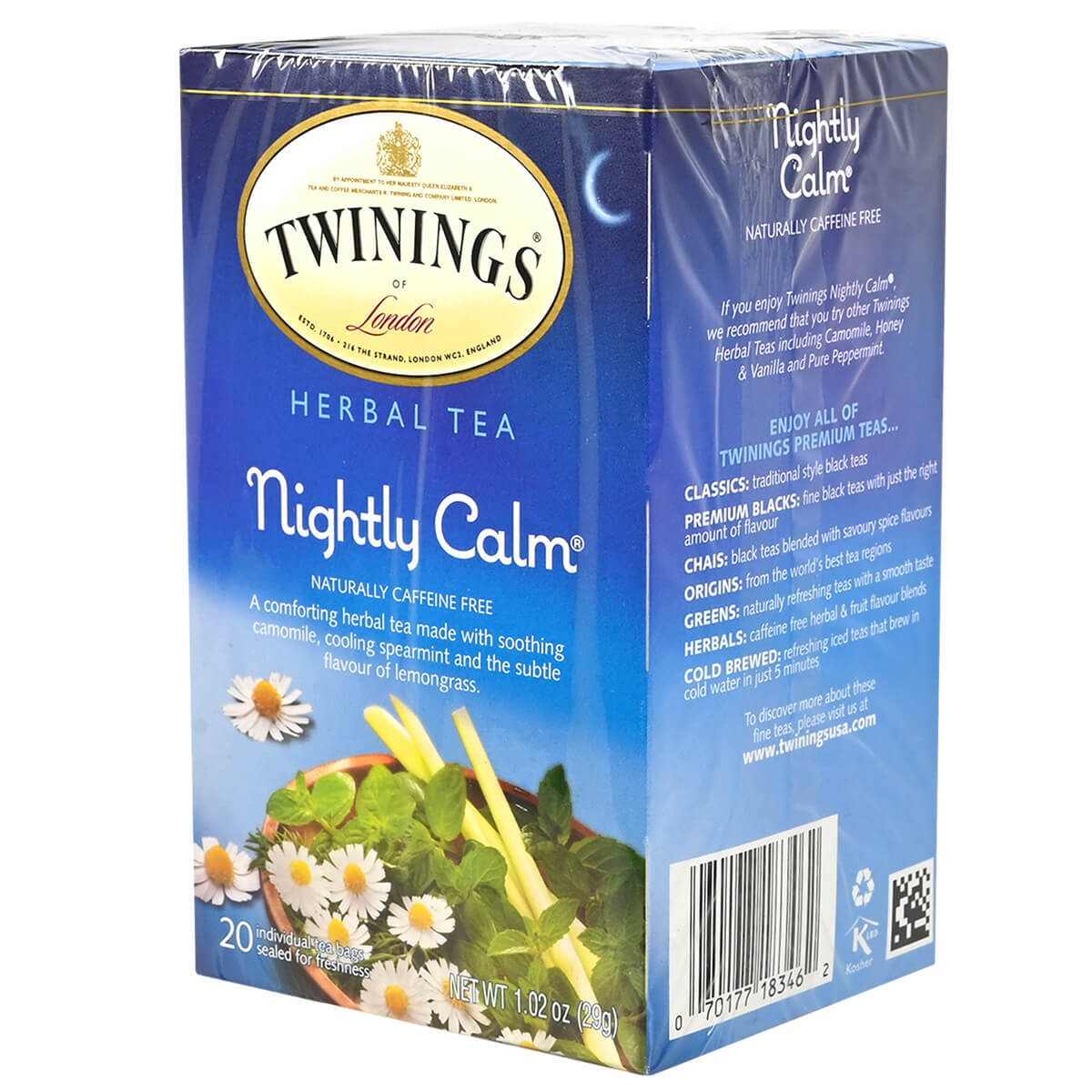 Twinings' Nightly Calm Herbal Tea - 20 count | eBay