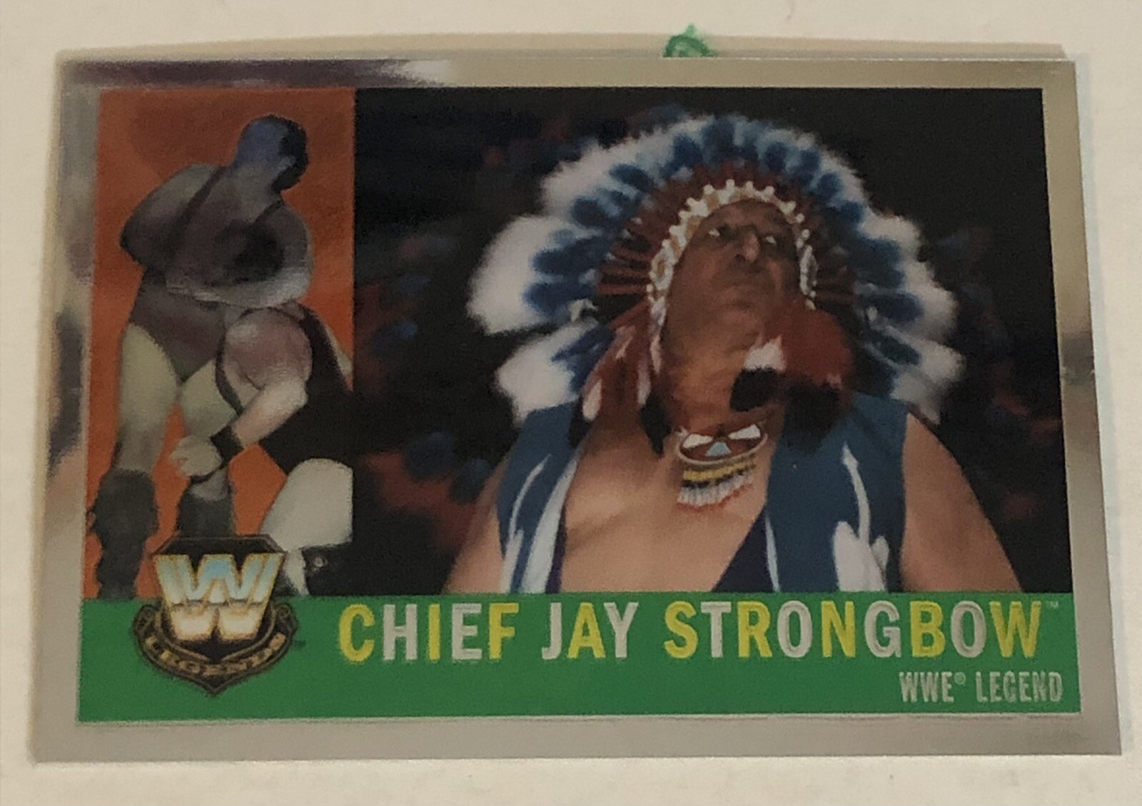 Chief Jay Strongbow WWE Heritage Chrome Topps Trading Card 2006 #72 | eBay