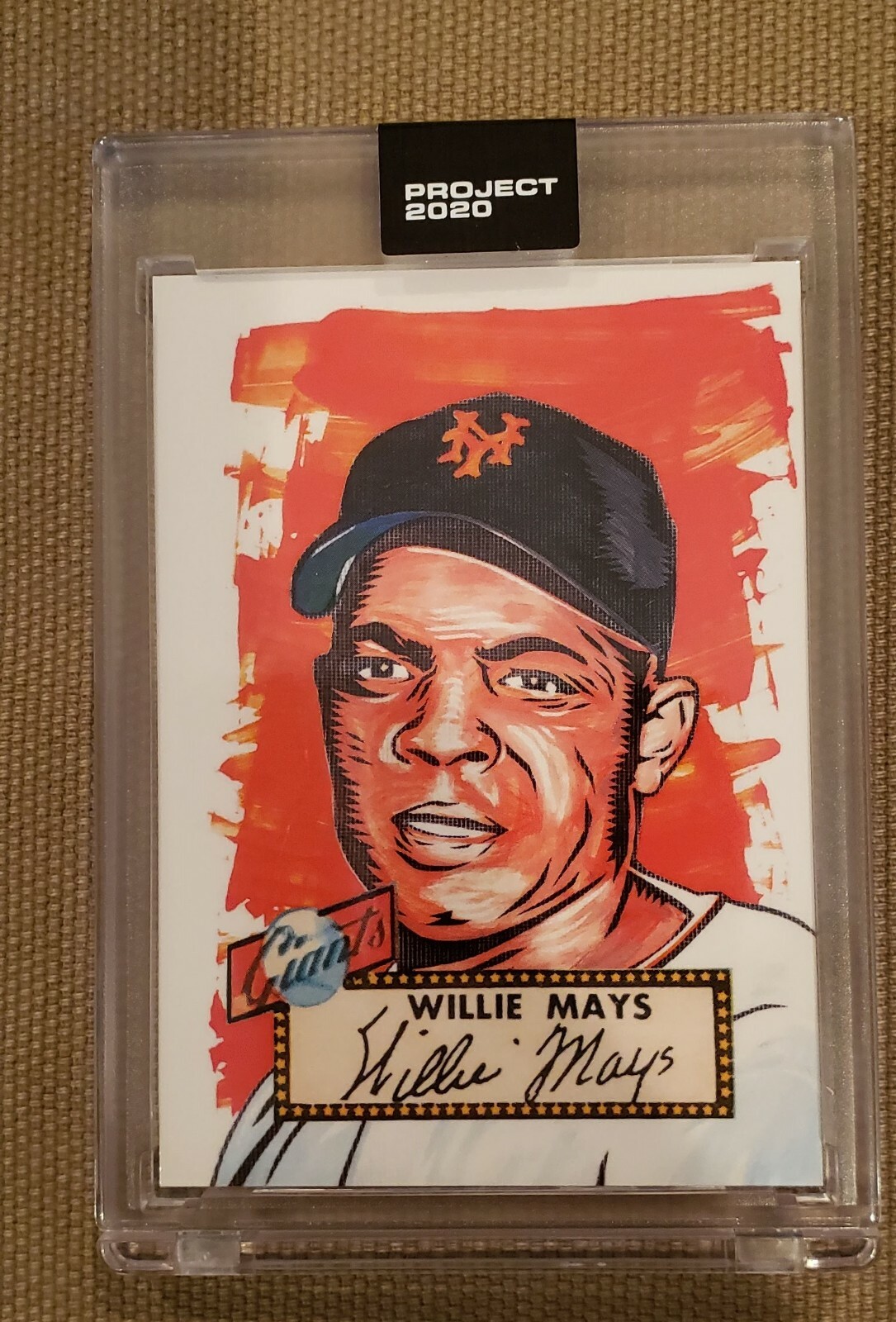 2020 Topps Project 2020 - 1952 Topps Blake Jamieson #143 Willie Mays ...