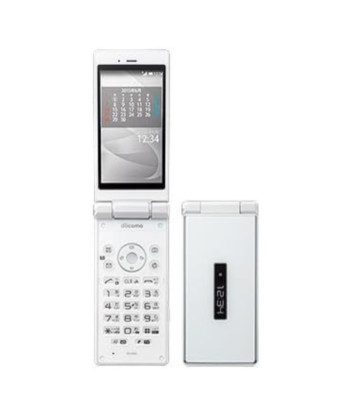 SHARP AQUOS KEITAI SH-06G DOCOMO Android Flip Phone Unlocked White ...