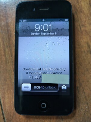 Iphone 4 Research And Development Proprietary Prototype Device | eBay