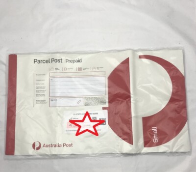 10 x Small Prepaid Satchel Australia Post Bag up to 5kg with Tracking ...