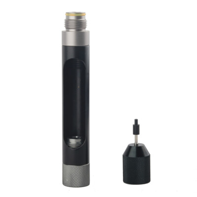 Black Quick Change 12g Co2 Cartridge Adapter With Needle Adapter For ...