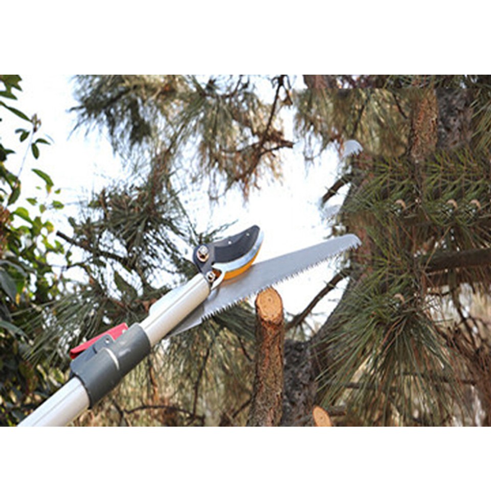 Telescopic Branch Cutter Pruning Trimmer Long Reach Tree Pruner Pole ...