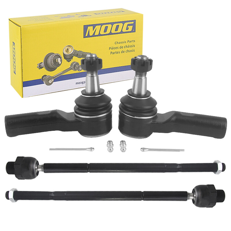 MOOG Front Tie Rod End Inner Outer For Dodge Ram 1500 EV800098 ES80574 ...