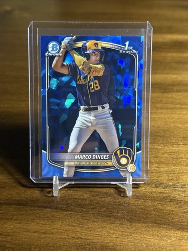 2025 Bowman Chrome Sapphire - Marco Dinges 1st Bowman No. BCP-193 ...