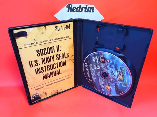 SOCOM II U.S Navy Seals Disc w/Case Sony PS2 Video Games | eBay