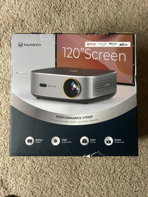 vankyo performance v700w projector | eBay