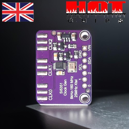 1 PC DC 3V-5V SI5351 I2C Signal Generator Clock 8KHz-160MHz for Arduino ...