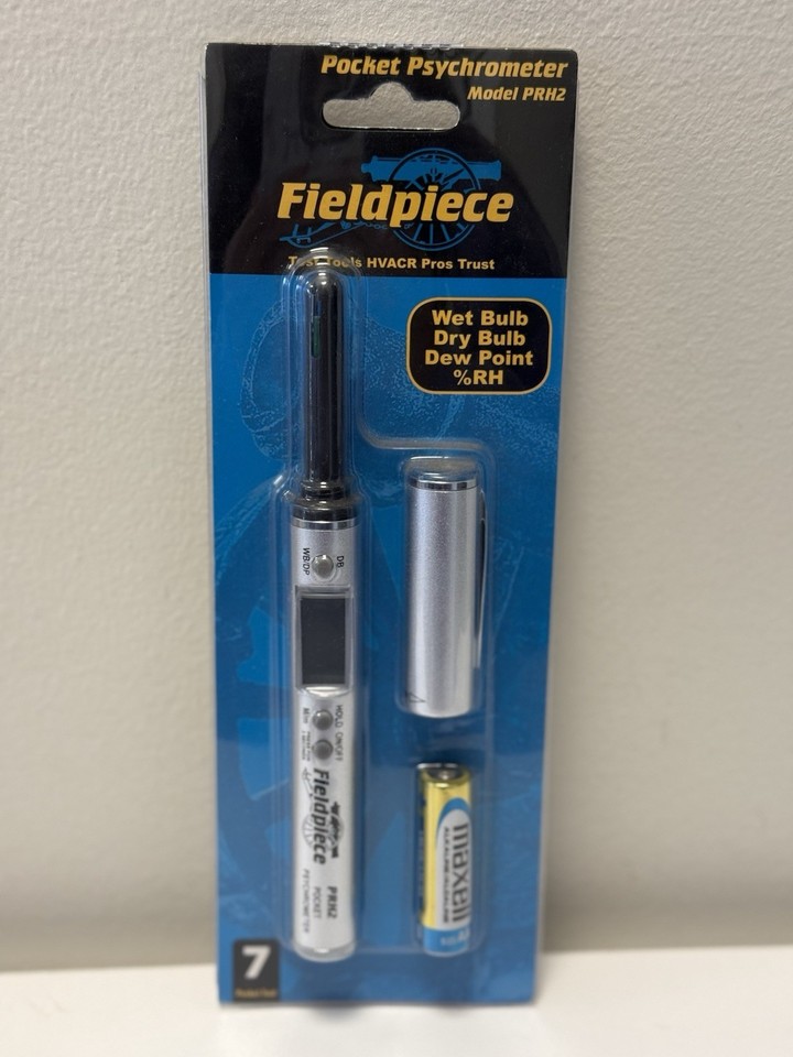 Fieldpiece PRH2 Digital Pocket Psychrometer 872641002664 | eBay
