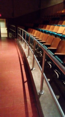 Mid-Century Modern Aluminum Theater Balcony Railings Architectural $10 ...