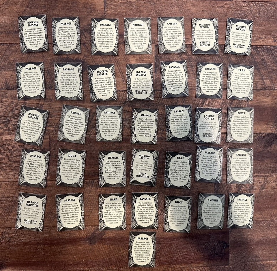 Advanced Space Crusade Board Game Games Workshop 1990 | eBay