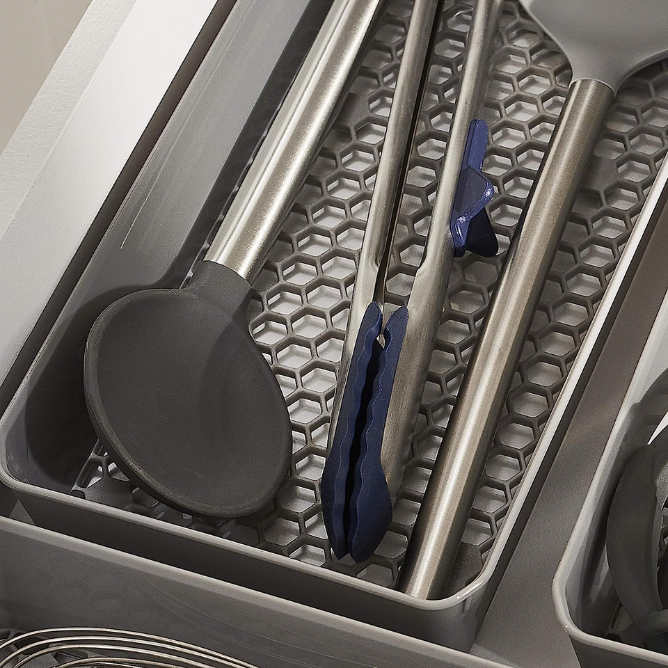 Spectrum Diversified Hexa Drawer Organizer Tray Modern Kitchen Stone ...