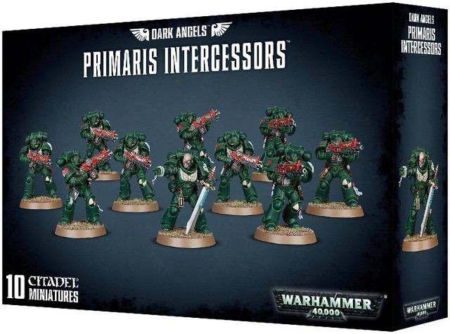 Warhammer 40k Bits Space Marines Primaris Intercessors - Heads for sale ...