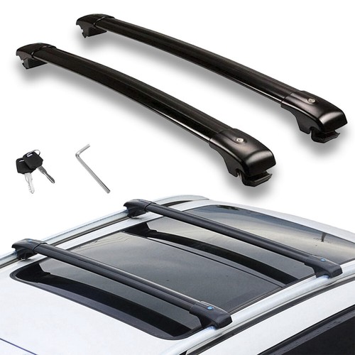 2pcs Black Crossbar Roof Rail Cross Bar fit for BYD SHARK 6 2024 2025 ...