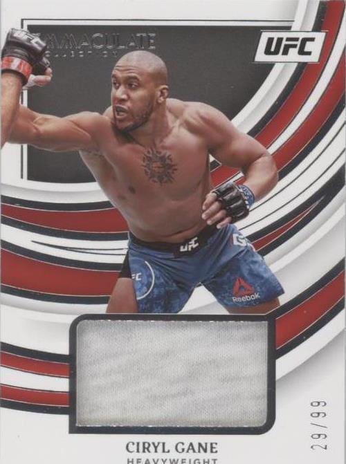 2022 Panini Immaculate Collection UFC - Fight Night Memorabilia Ciryl ...