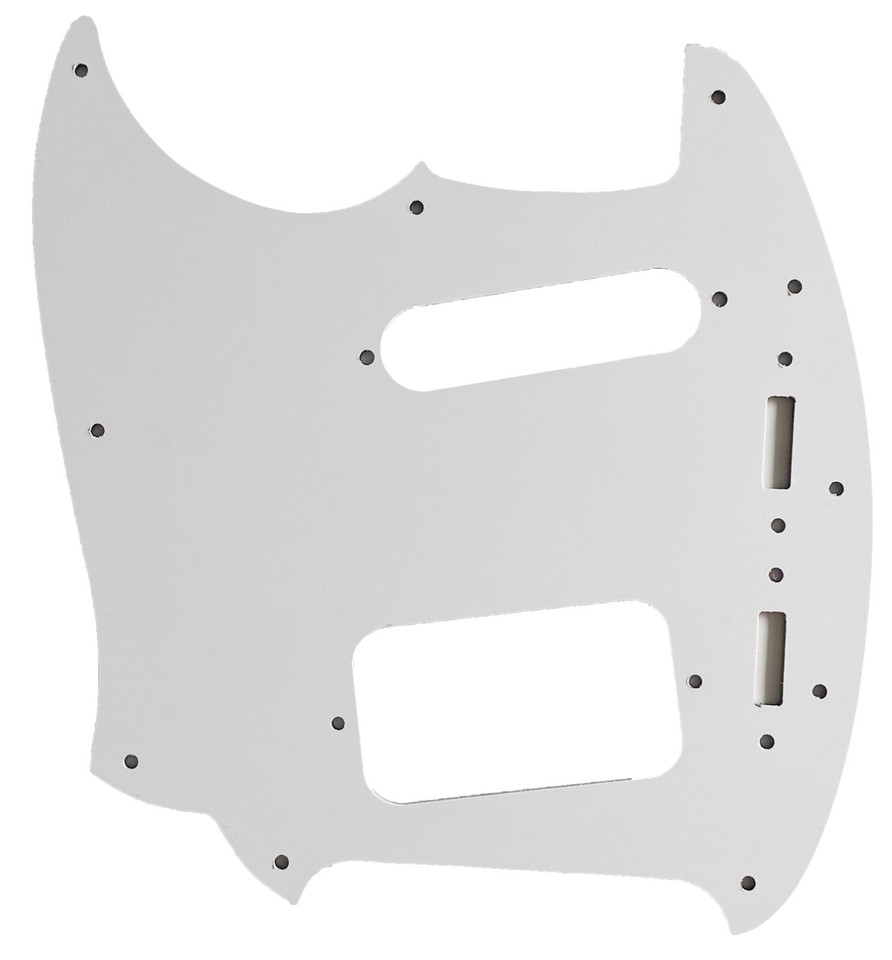 Pickguard For Fender Kurt Cobain Jag-Stang Style Guitar 4-Ply-WHITE ...